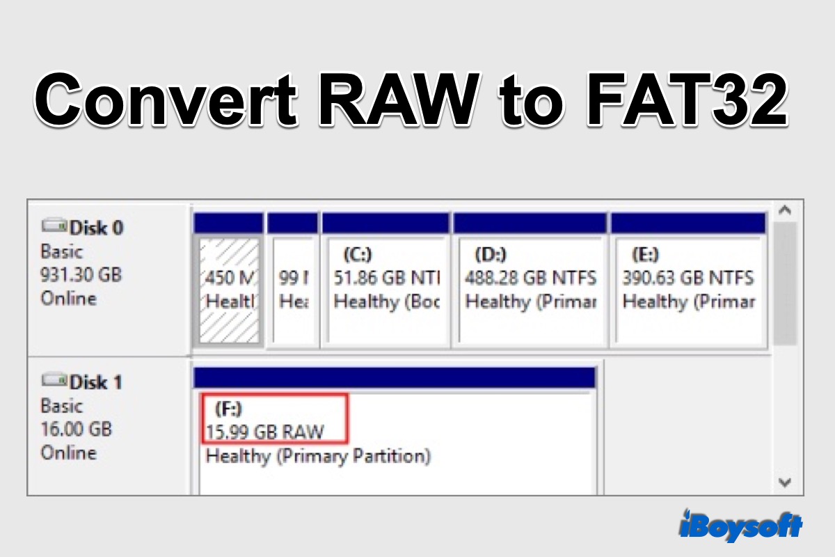 Convert RAW To NTFS Without Losing Data Formatting