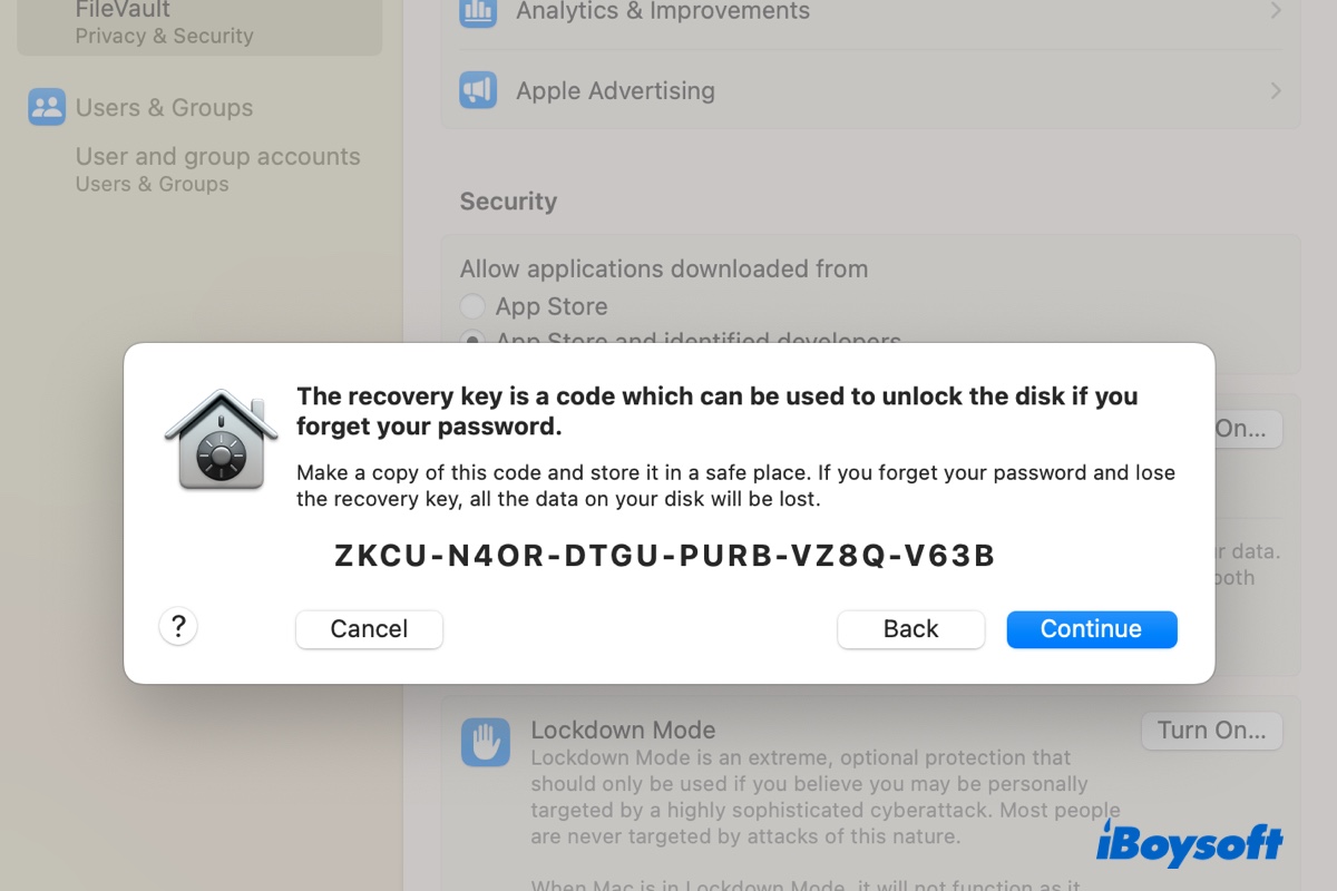 How To Recover Find Use FileVault Recovery Key On M1 Mac How To Recover Find Use FileVault Recovery Key On M1 Mac