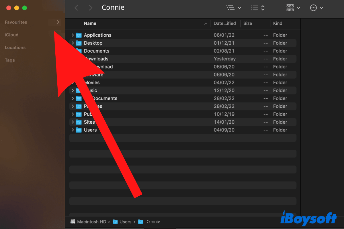 Finder Sidebar Is Missing Why How To Get It Back
