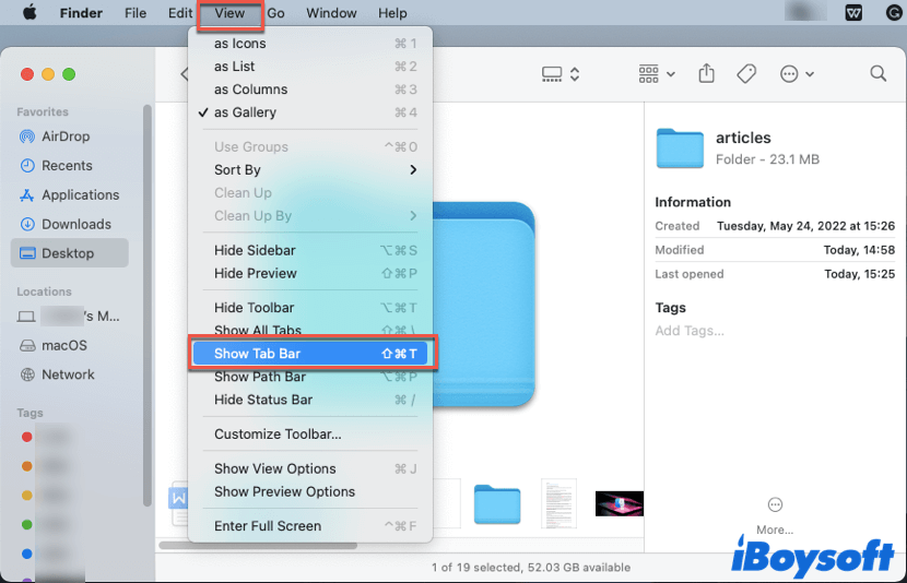 How To Use And Manage Finder Tabs On Mac 