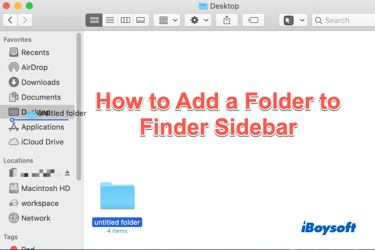 How To Add A Folder To Finder Sidebar For Quick Access