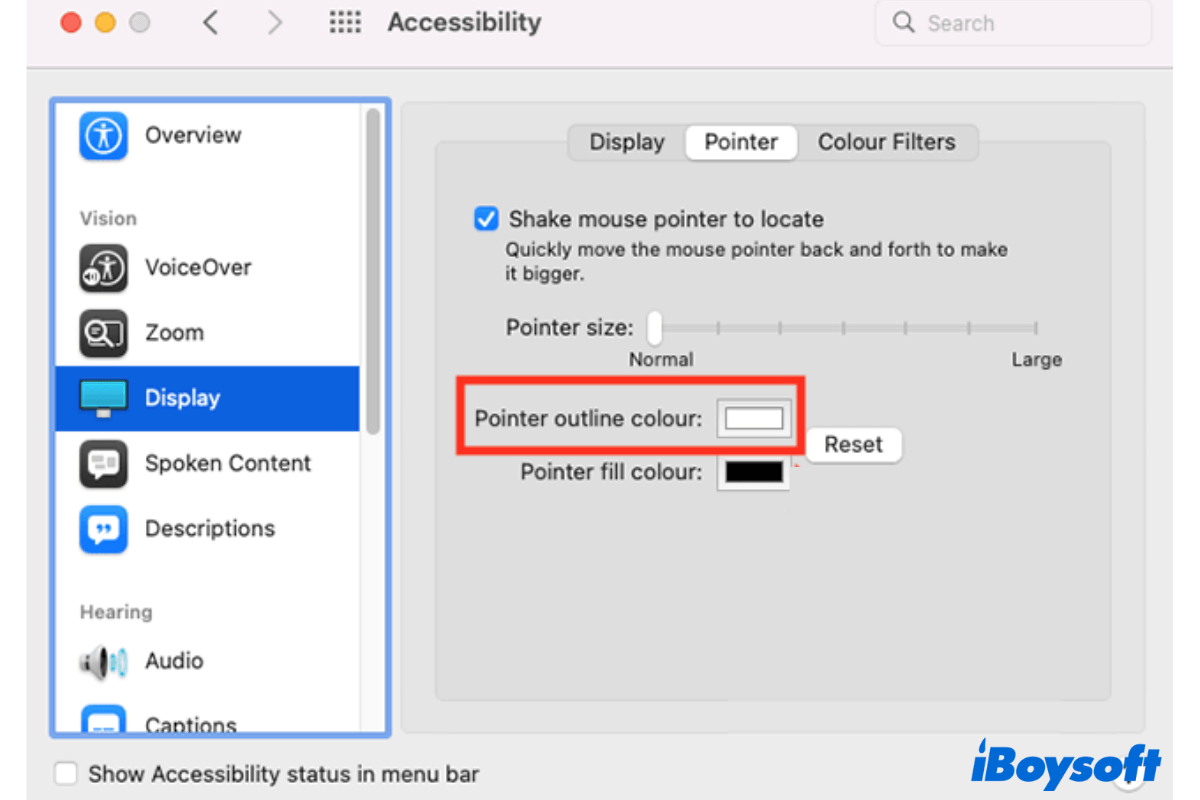 How To Change Customize Cursor On Mac MacBook Air 2022 