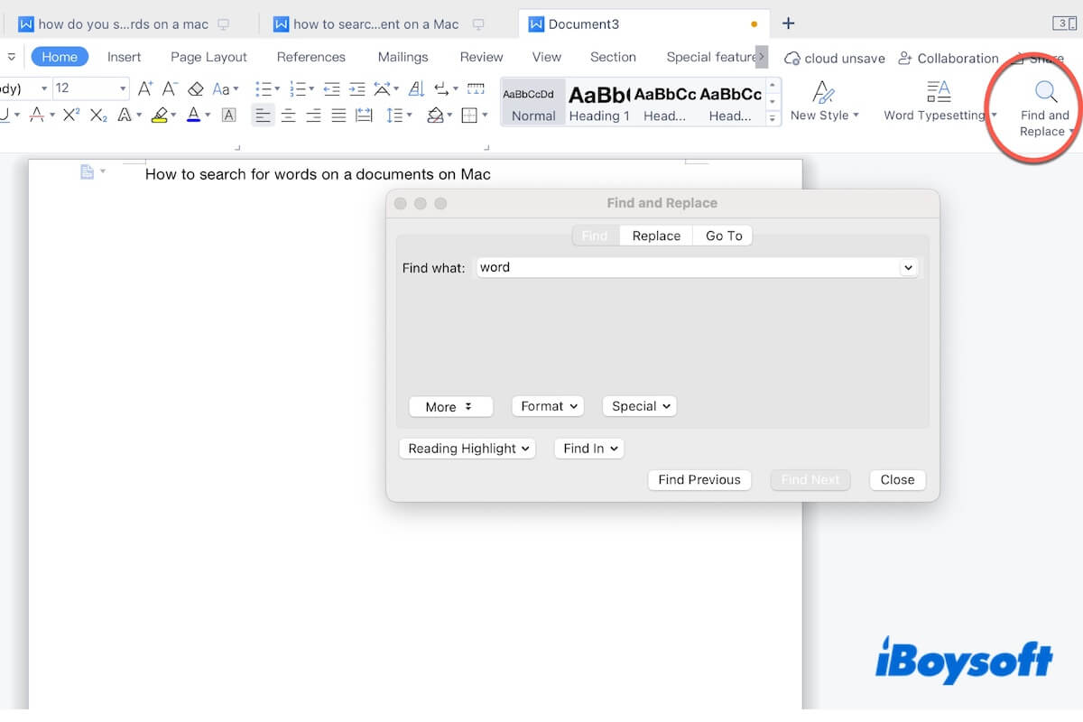 How To Search For A Word On Mac In Documents Websites