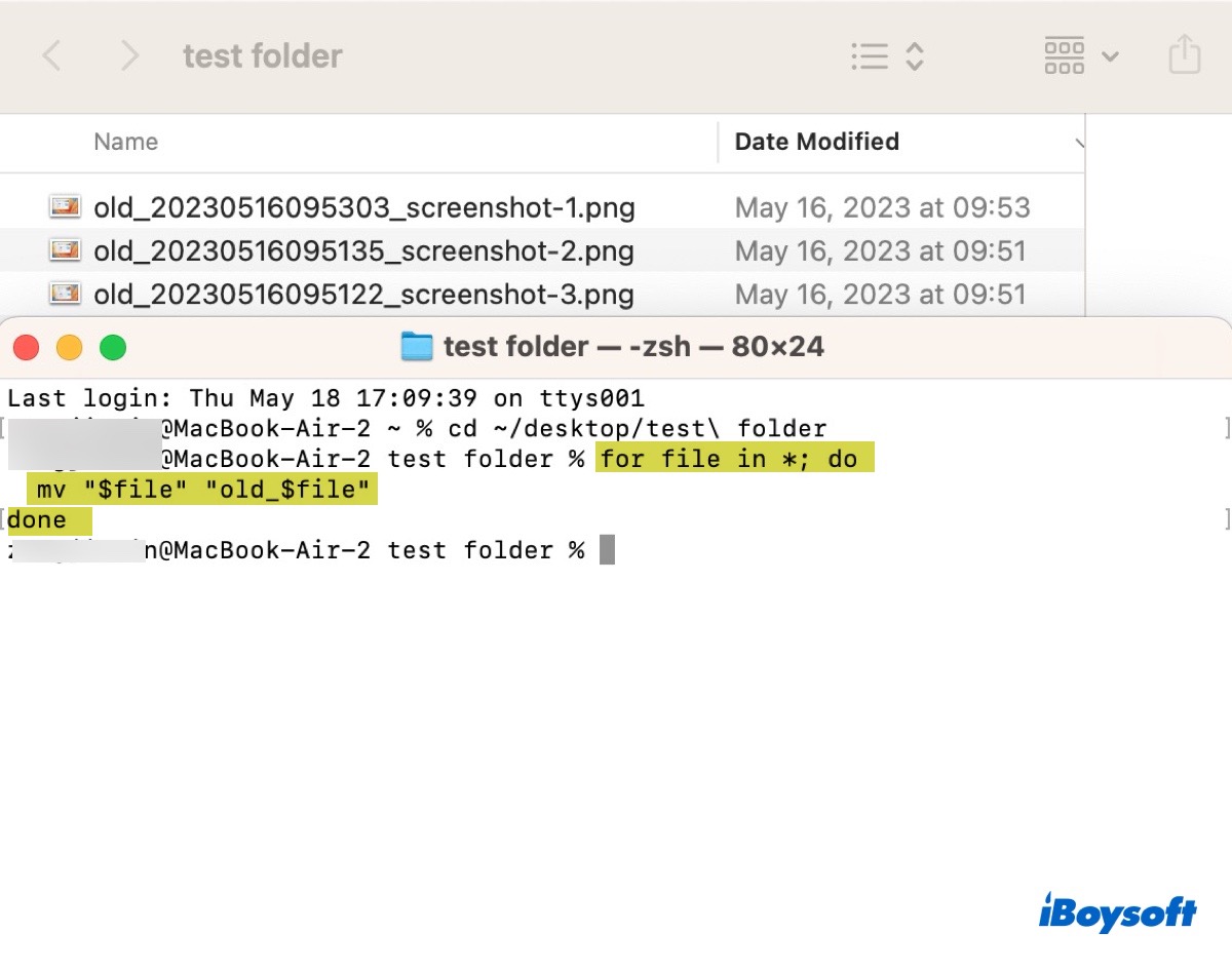 How To Rename A File Or Multiple Files In MacOS Terminal 