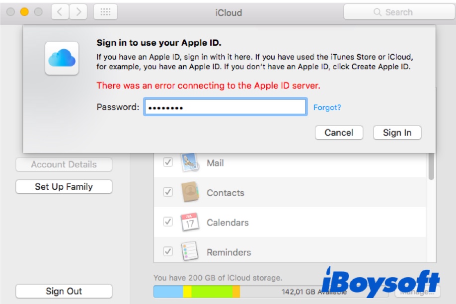  2023 Fix Error Connecting To Apple ID Server On Mac iPhone iPad