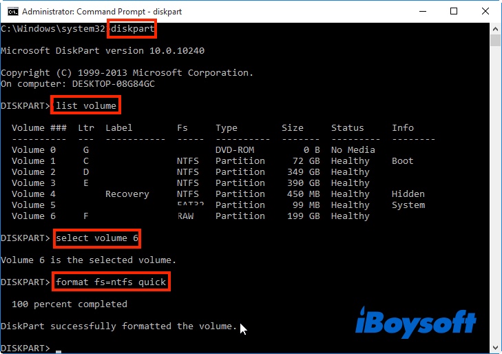  Solved How To Fix RAW External Hard Drive Without Formatting