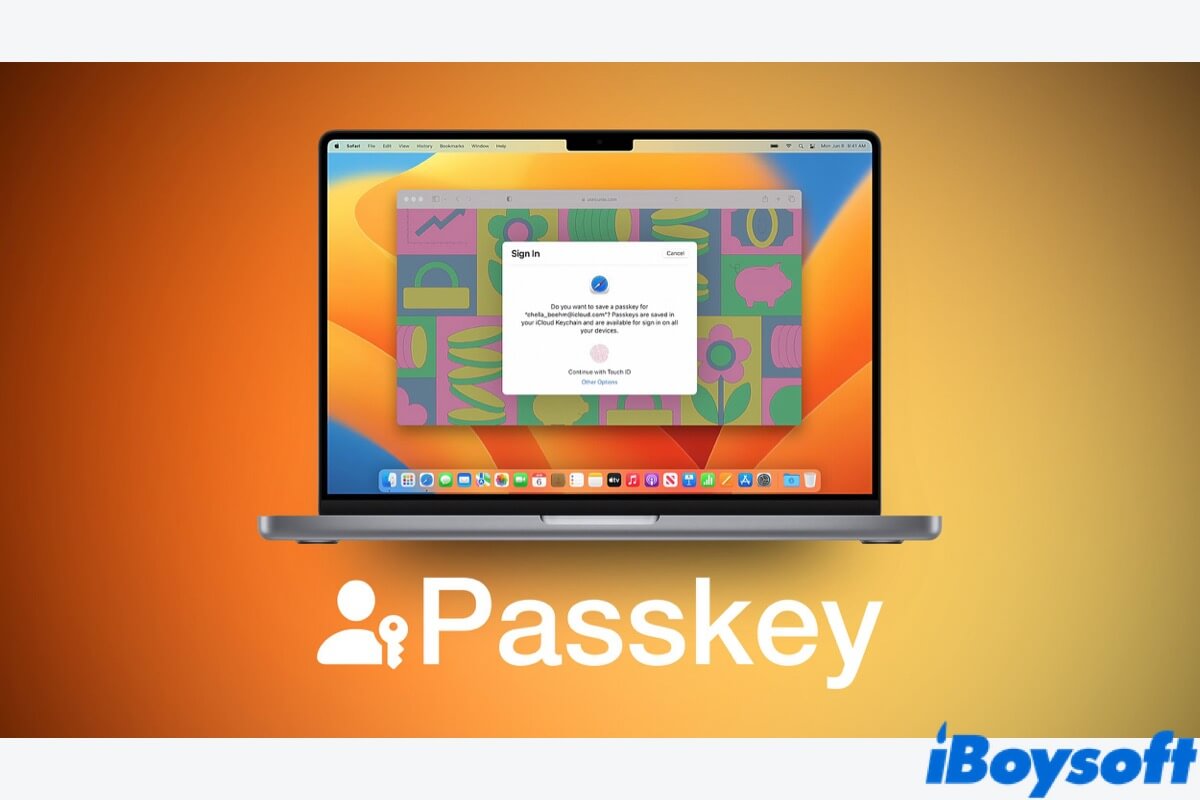 Apple Passkeys What Is It How It Works On Your Mac
