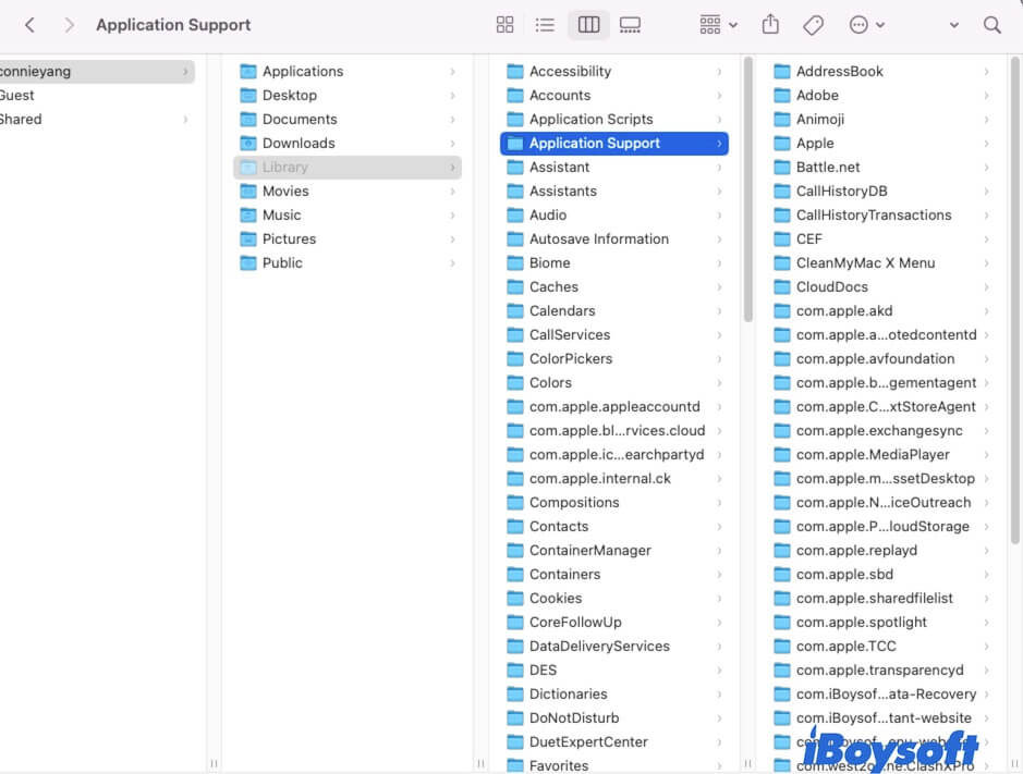 What Where Is The Application Support Folder On Mac