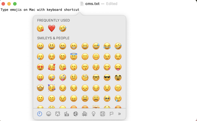 Emoji On Mac How To Use With Magic KeyBoard Touch Bar