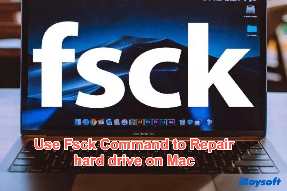 Fsck How To Use Fsck Command To Repair Hard Drive On Mac 