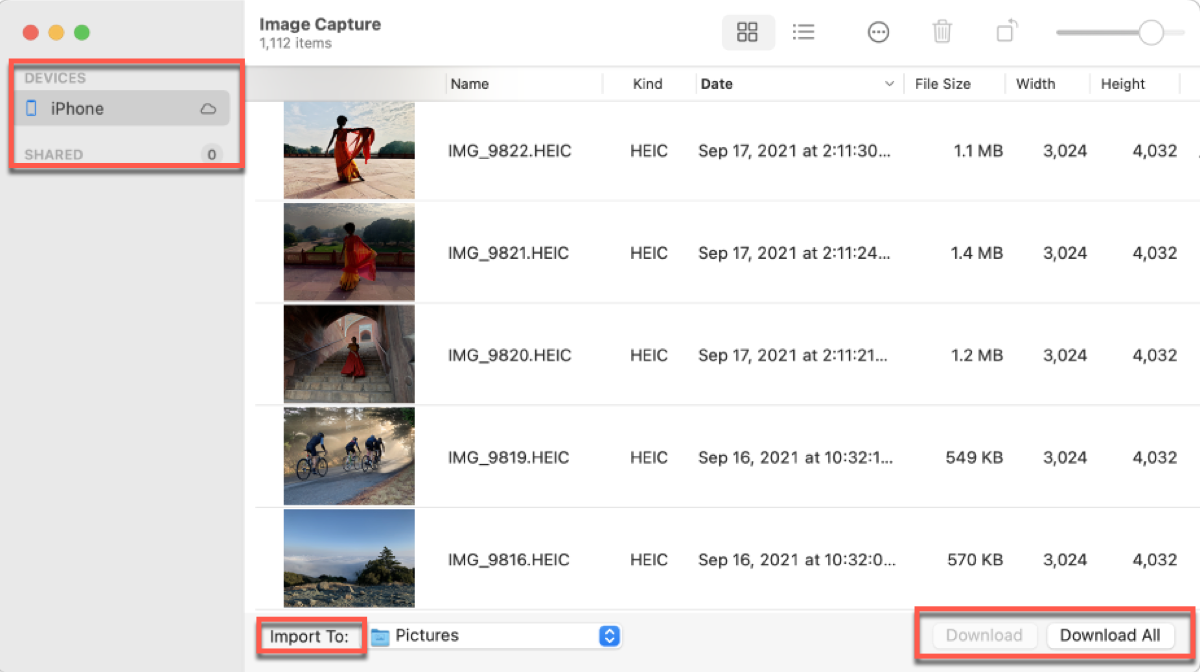Full Guide Image Capture On Mac MacBook