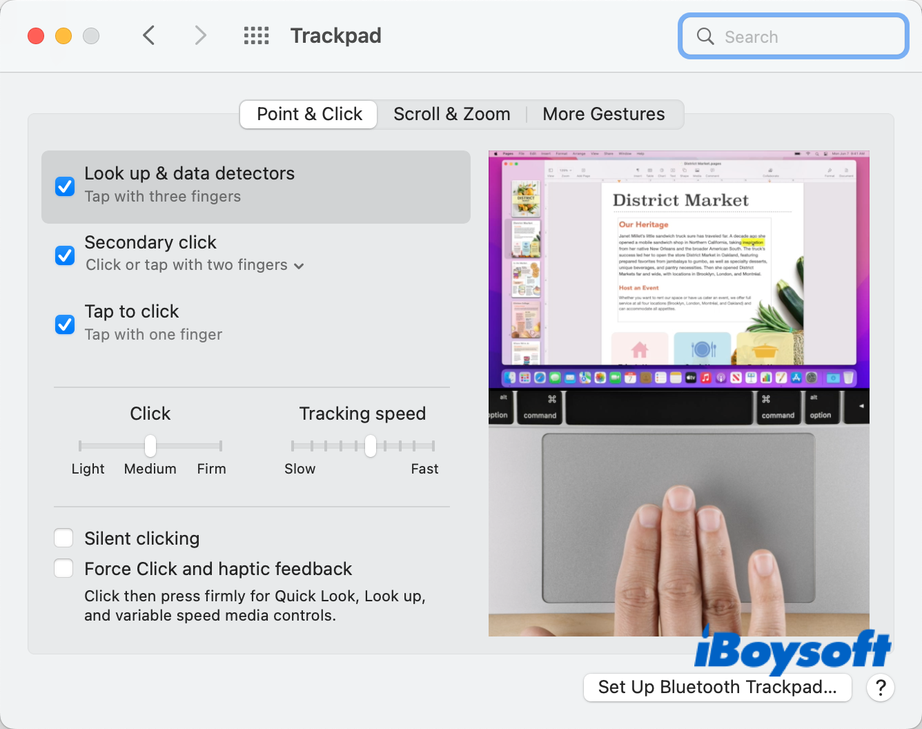 How To Change Trackpad Settings On MacBook Air Pro iMac