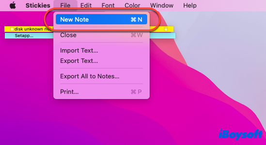 Sticky Notes For Mac Use It As A Reminder On Your Device