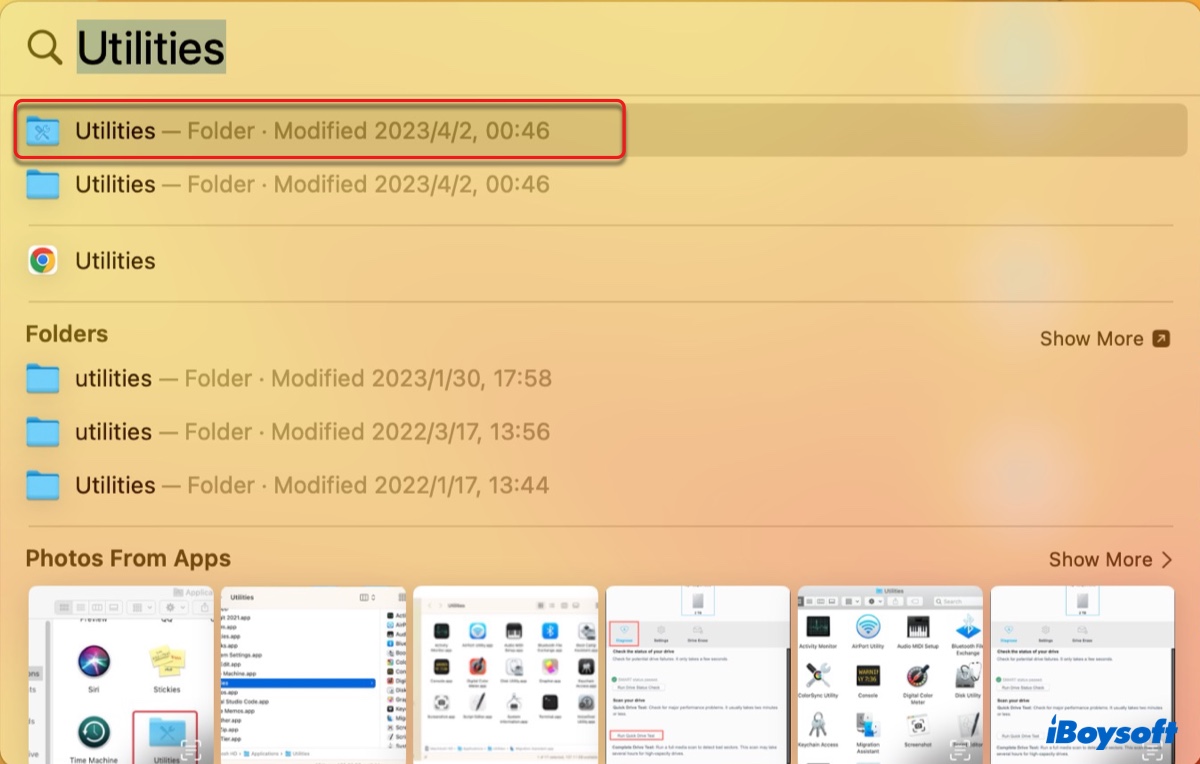 What Where Is The Utilities Folder On Mac MacBook 